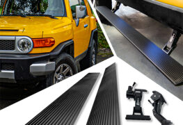 FJ Cruiser Electric Side Steps: E-Boards - Running Boards - Tyrant 4x4