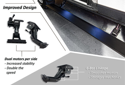 FJ Cruiser Electric Side Steps: E-Boards - Running Boards - Tyrant 4x4