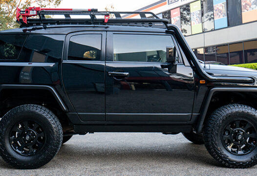 FJ Cruiser Electric Side Steps: E-Boards - Running Boards - Tyrant 4x4