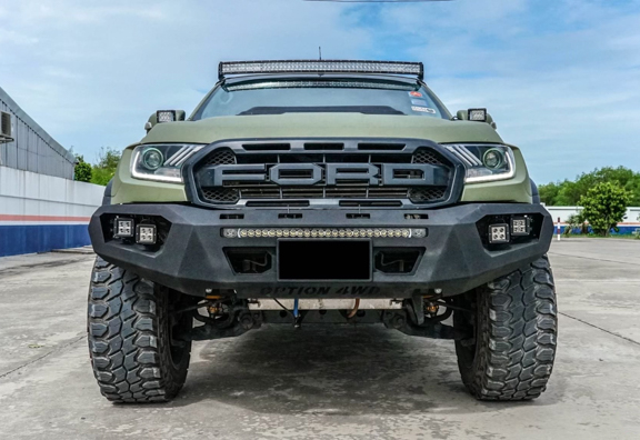 Option 4wd V3 Bull Bar To Suit Ford Ranger Px2 Px3 Tyrant 4x4 Accessories