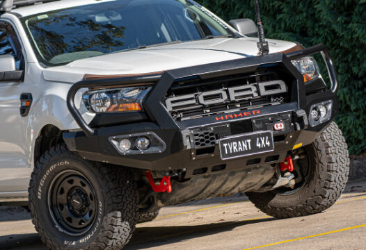 Hamer | King Series Plus Bull Bar (with Hoops) - Ford Ranger PX2, PX3 ...