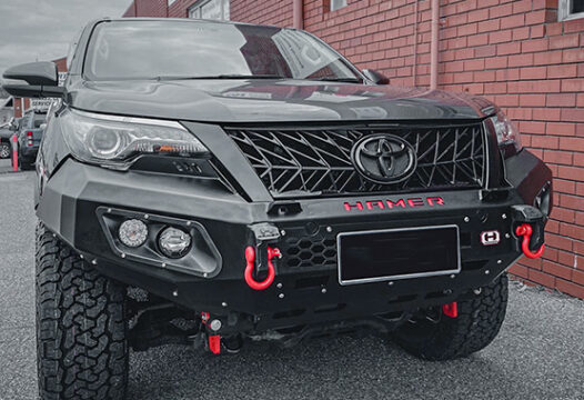 Hamer | King Series Bull Bar - Toyota Fortuner (2015-2020) - Tyrant 4x4