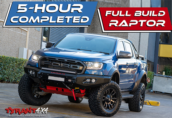 Complete modification Raptor SPEED Build - Tyrant 4x4