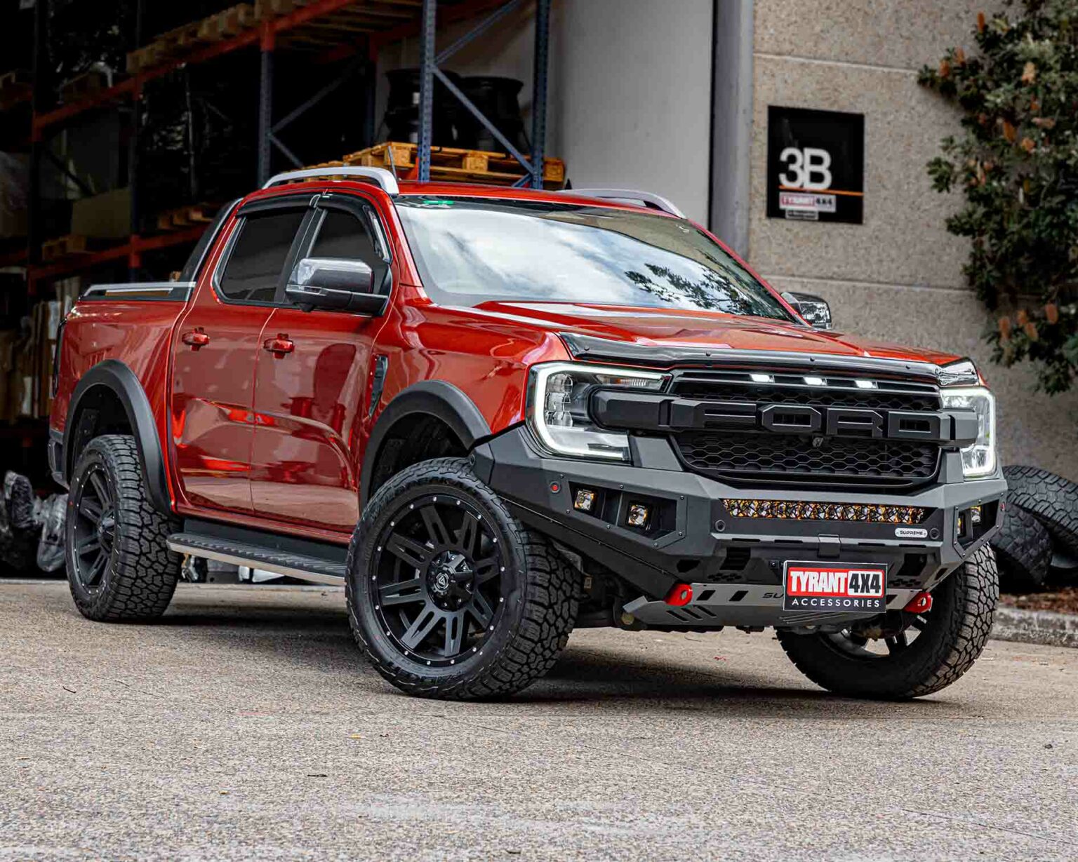 Next GEN Ranger Bull Bar: Supreme X-Series Front Bar - Tyrant 4x4