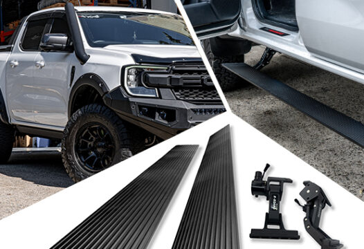Next GEN Ranger Electric Side Steps: E-Boards - Running Boards - Tyrant 4x4