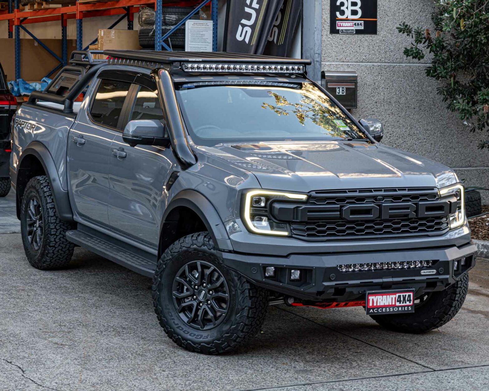 Next GEN Raptor Bull Bar: Supreme X-Series Front Bar - Tyrant 4x4