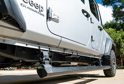 Gladiator Electric Side Steps: E-Boards - Running Boards - Tyrant 4x4
