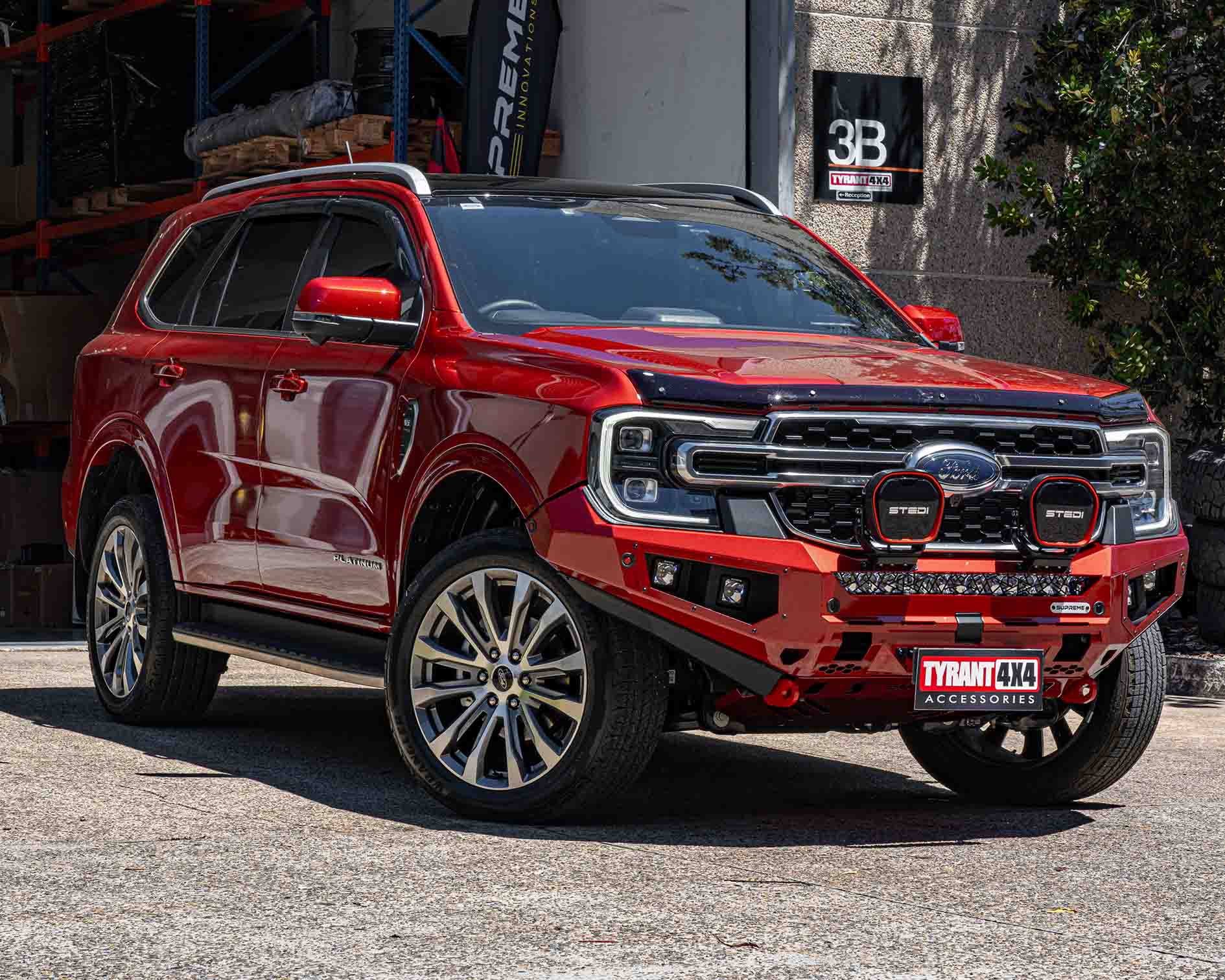 Next GEN Everest Bull Bar (2022-Current) Supreme X-Series Front Bar ...