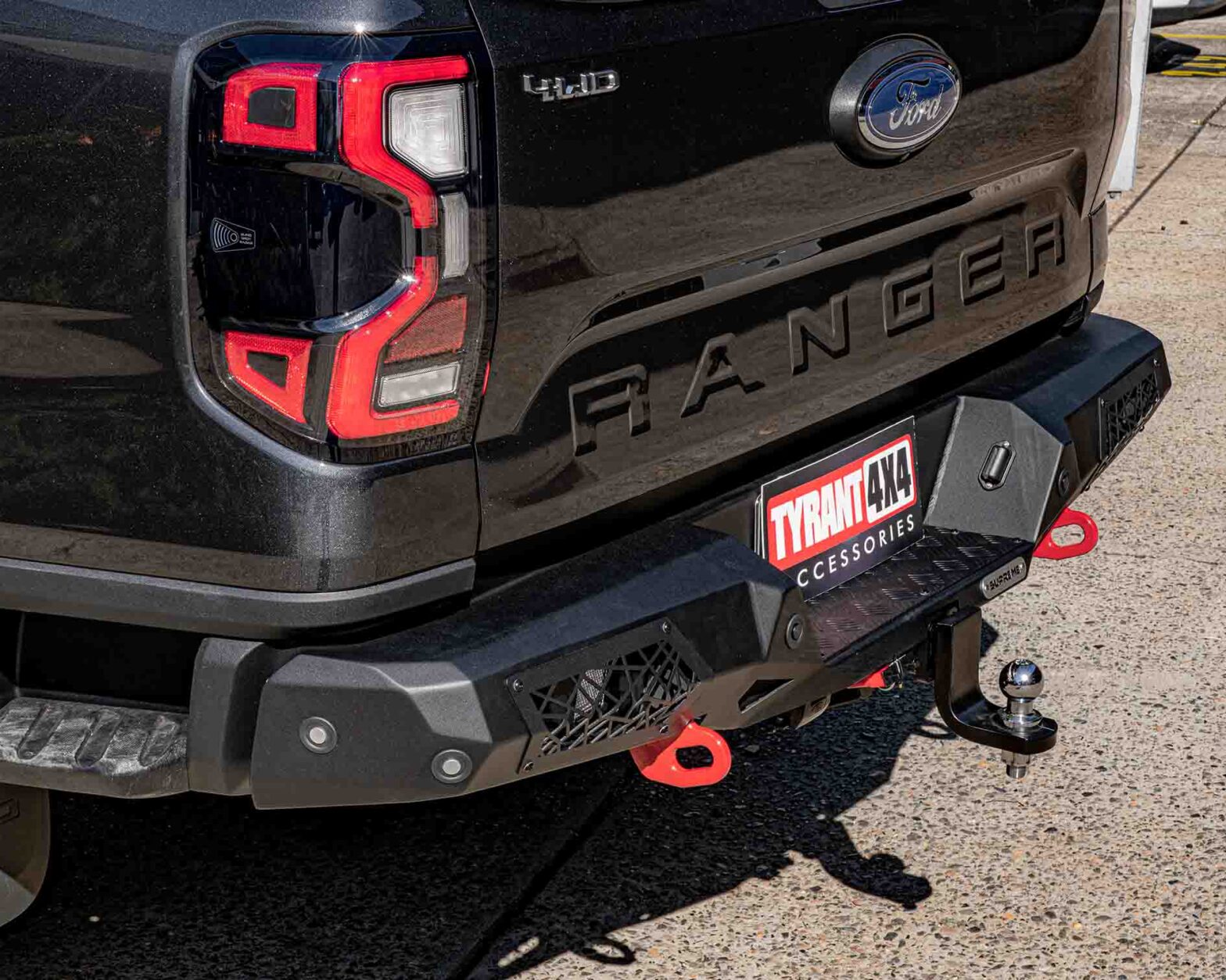 Next GEN Ranger Rear Bar: Supreme X-Series - Tyrant 4x4