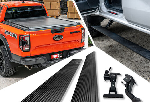 Next GEN Raptor Electric Side Steps: E-Boards - Running Boards - Tyrant 4x4