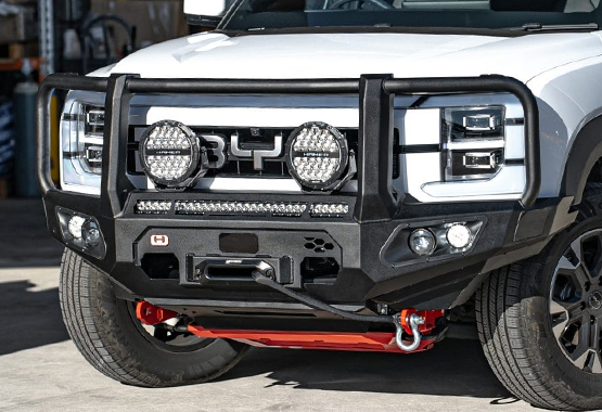 BYD Shark Bull Bar (with Hoops): Hamer King Series Plus Front Bar ...